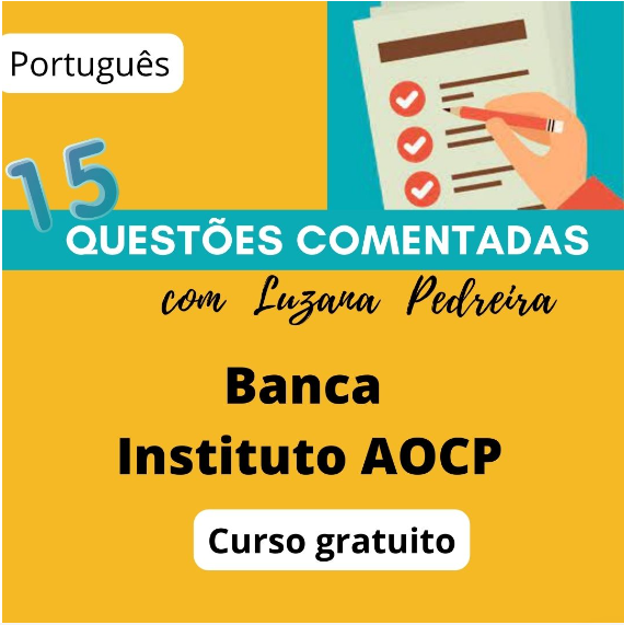 Português para Instituto AOCP Entenda o perfil da banca 🦍 Sinta a ...