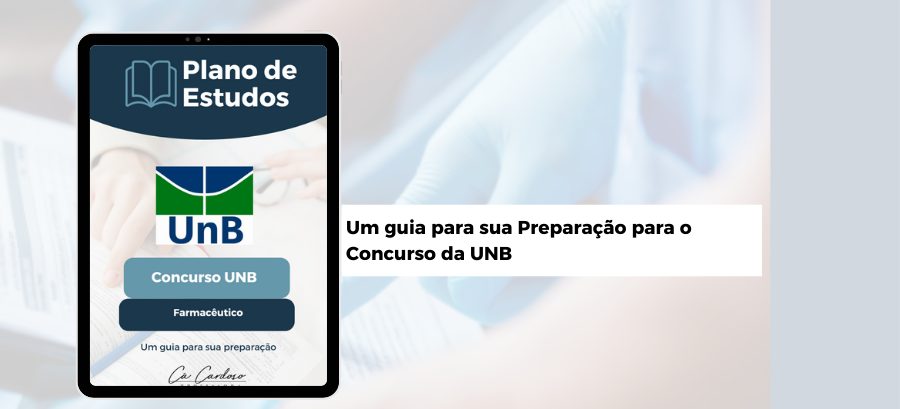 Plano de Estudos e Preparatório UNB | Professora Cá